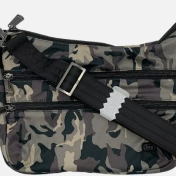 lug | Bags | Lug Slider Fs Crossbody Bag Camo Midnight | Poshmark